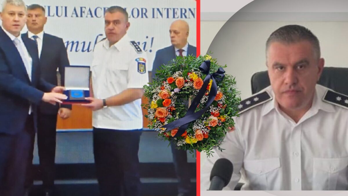 CINE a fost COMISARUL-ȘEF Marius Mîrzacu? O carieră impresionantă și un ...